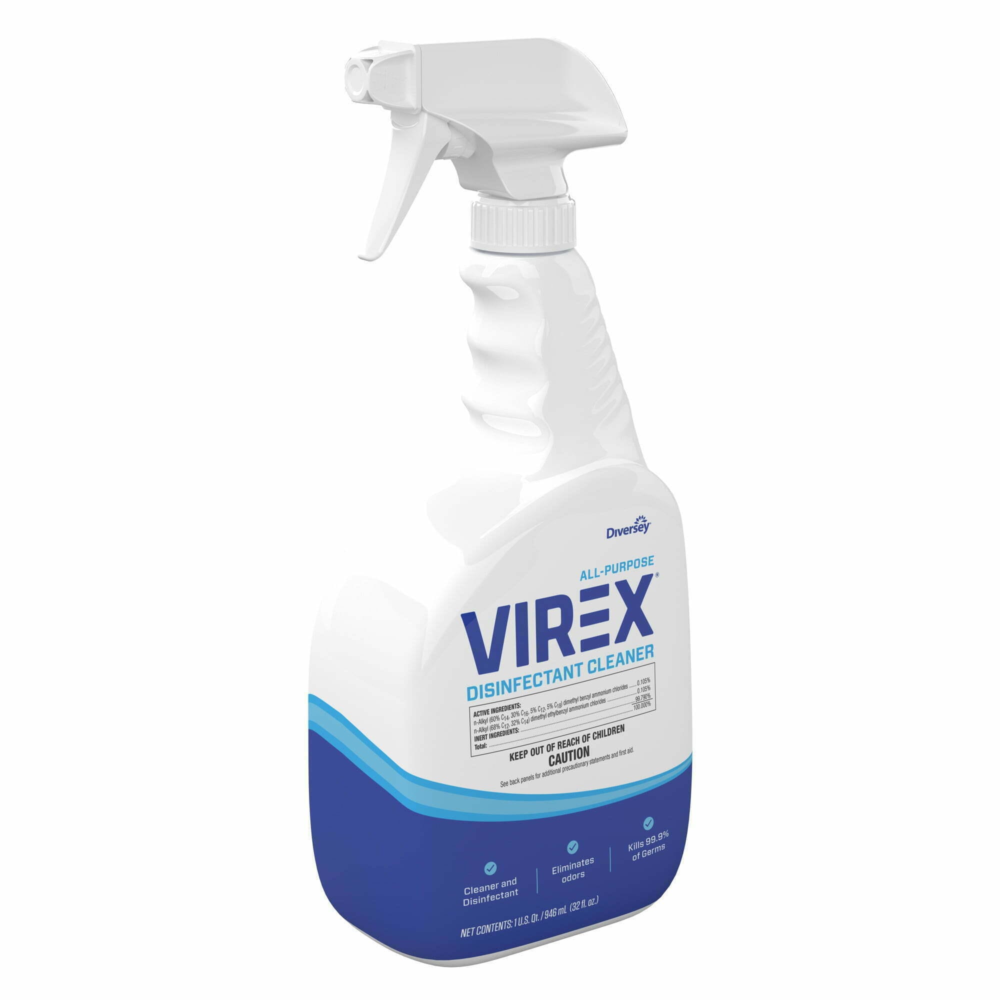 All Purpose Virex® Disinfectant Cleaner, 32 oz, RTU - Bermuda ...