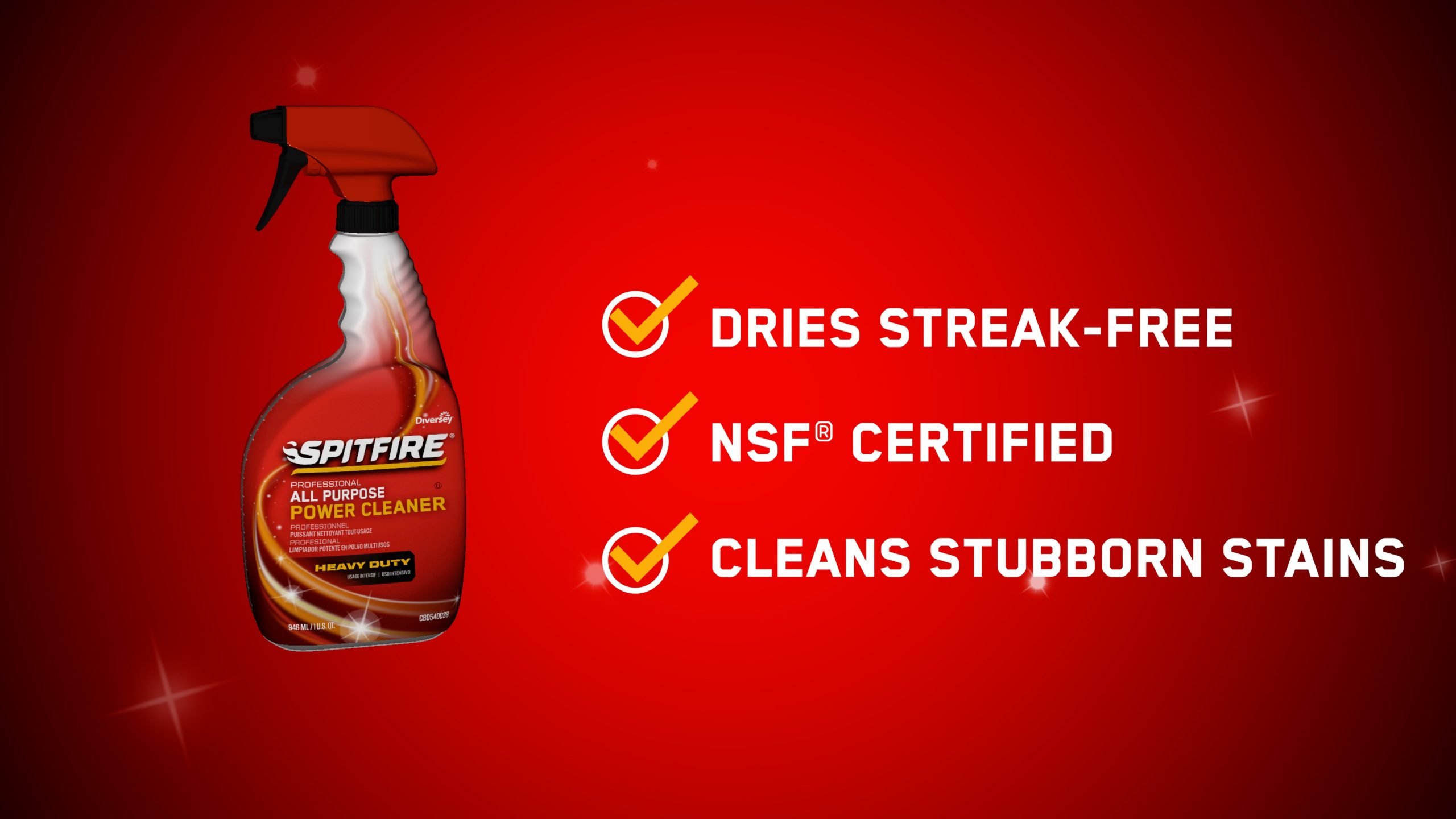 Spitfire Profesional All Purpose Power Cleaner, 32 oz, RTU - Bermuda ...