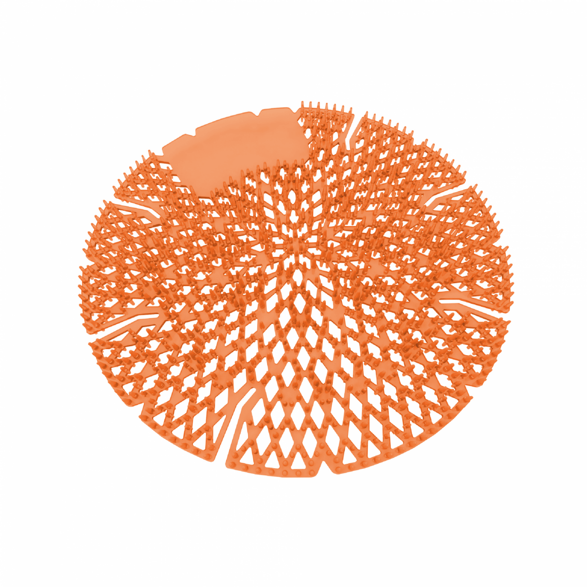 Wave 3D Urinal Screen - MANGO - Bermuda Janitorial Supply